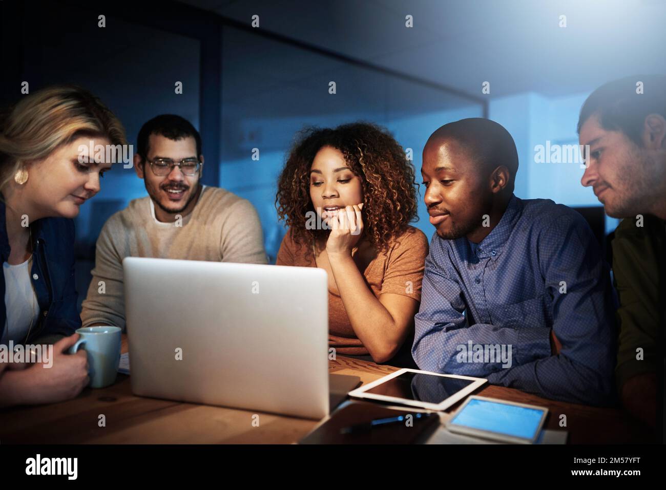 The project isnt finished until its perfect. a team of young ...