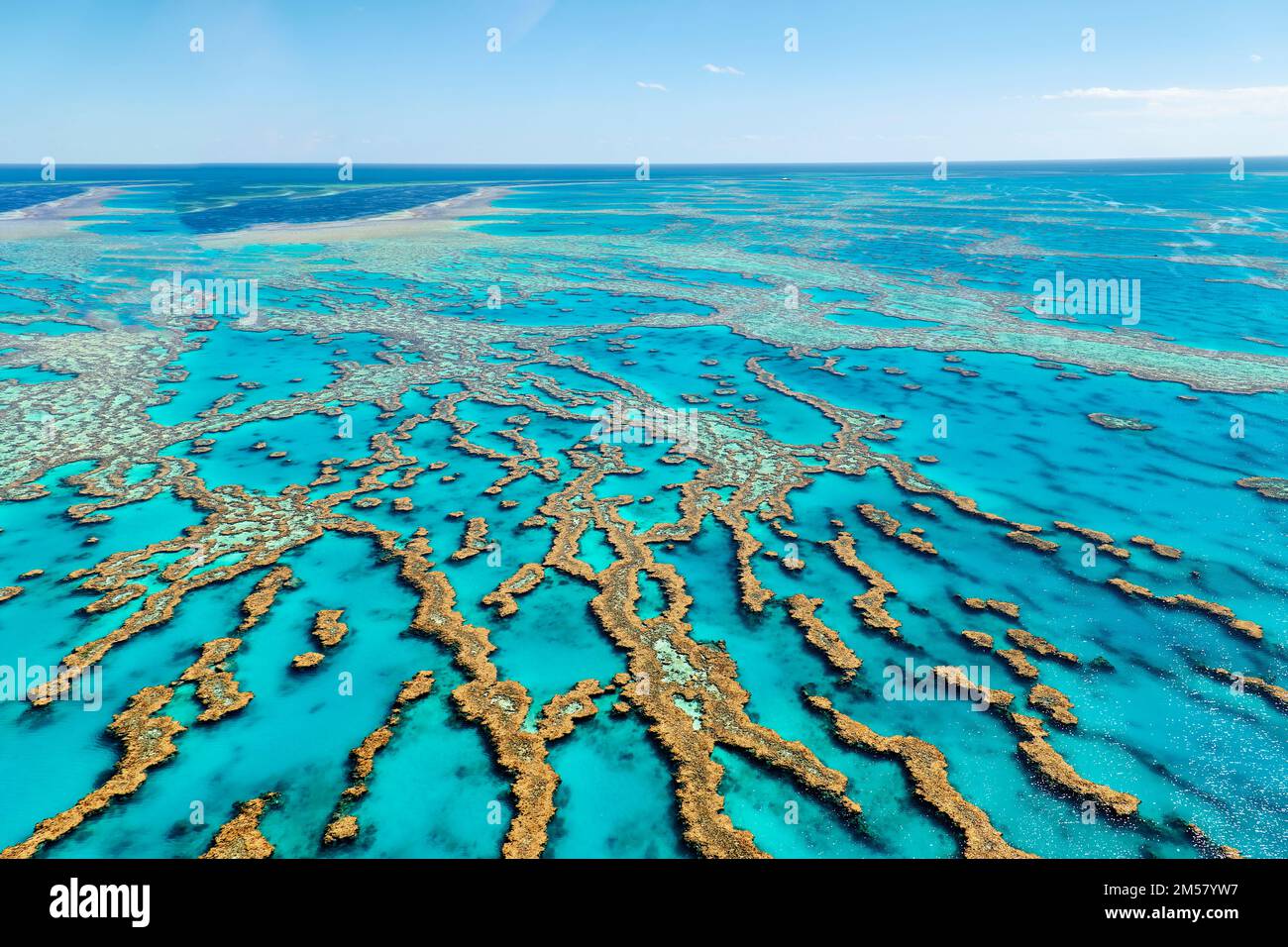 Whitsunday Islands. Great Barrier Reef. Queensland. Australia Stock ...