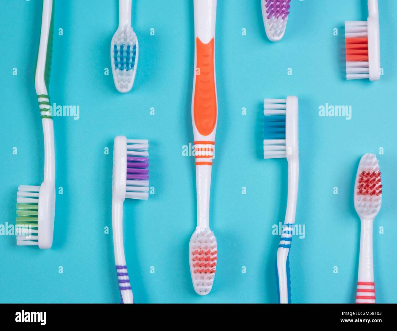 Plastic dental brush hi-res stock photography and images - Alamy