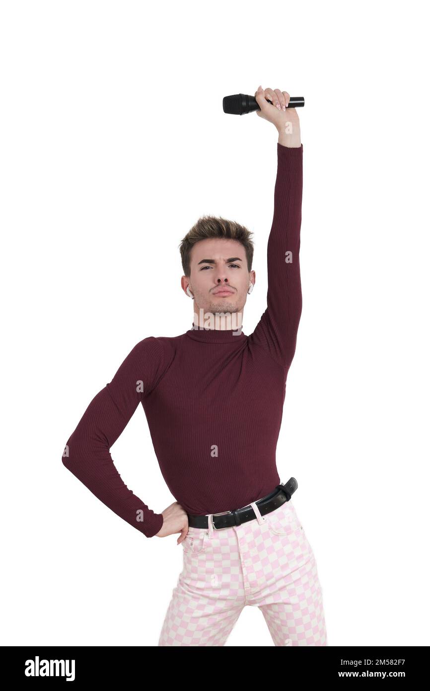 Fake singer hi-res stock photography and images - Alamy