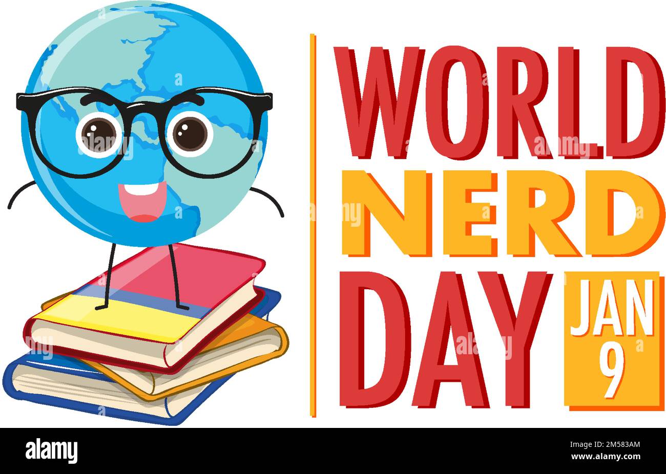 World Nerd Day banner design illustration Stock Vector Image & Art - Alamy