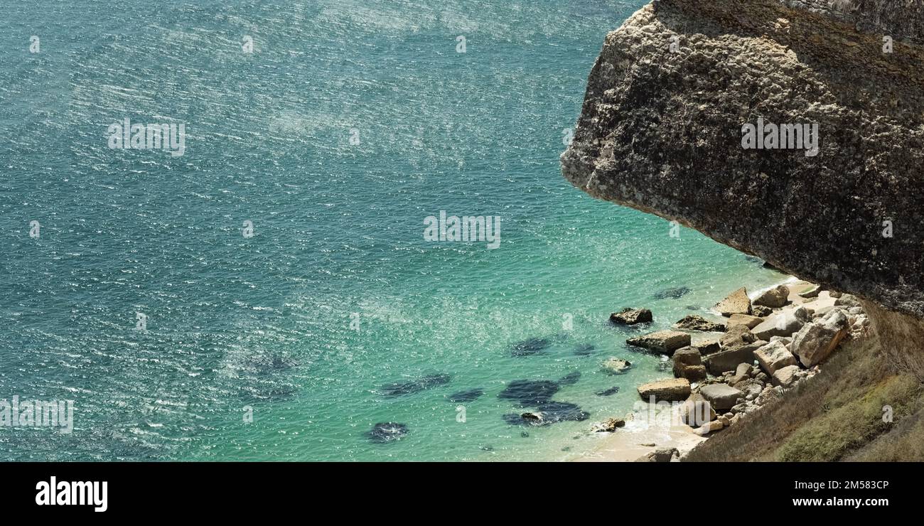 Nazare, Portugal - aerial view of the Praia de Nazare,Nazare Beach, and ...