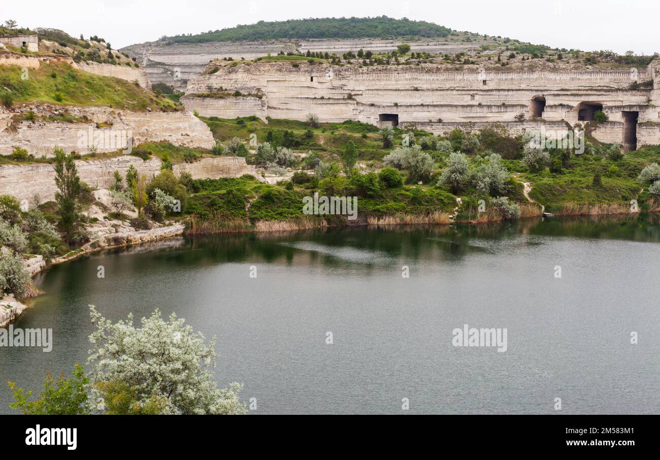 Landscape of Inkerman Quarry. It is one of the amazing sights of the ...
