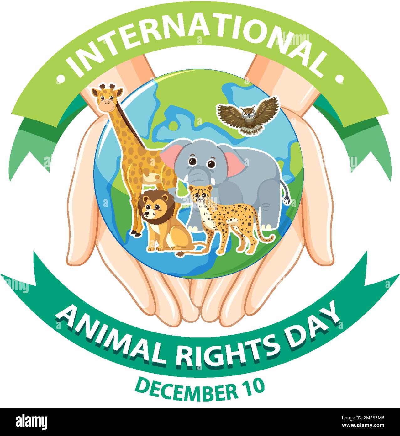 Animal rights banner Stock Vector Images - Alamy