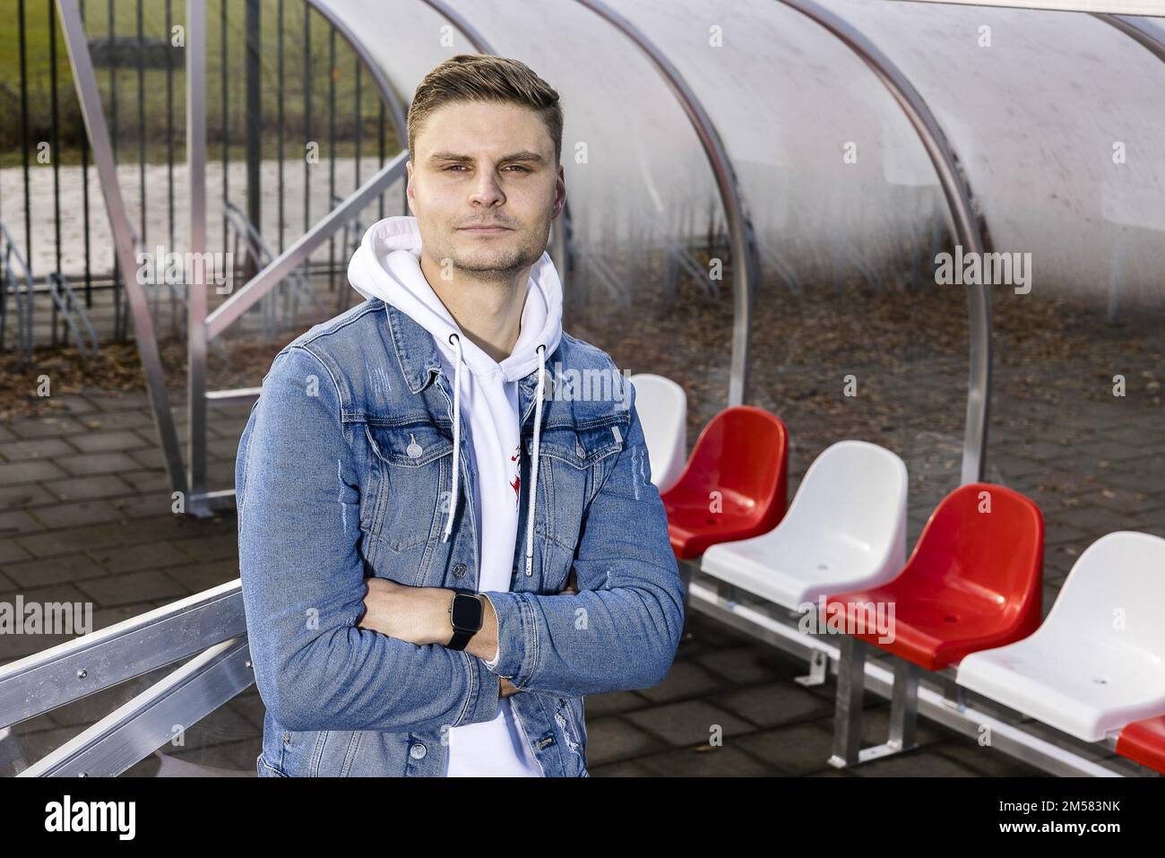 GOES - 24-12-2022. Dutch football, Daniel Wissel, Goes 1. Season 2022 ...