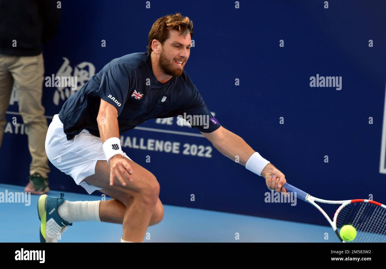 South African-born British professional tennis player Cameron Norrie ...