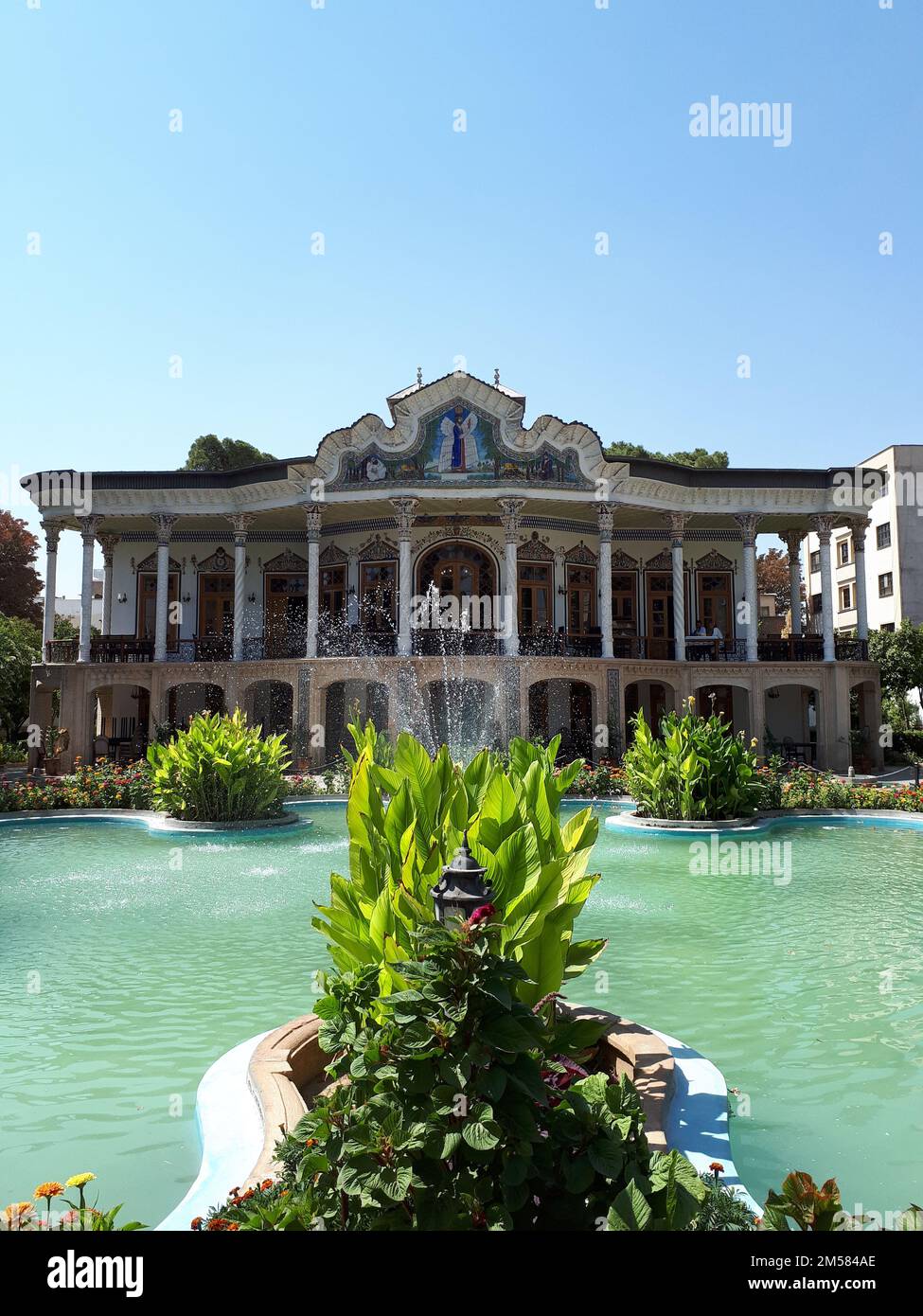 Shapouri pavilion hi-res stock photography and images - Alamy