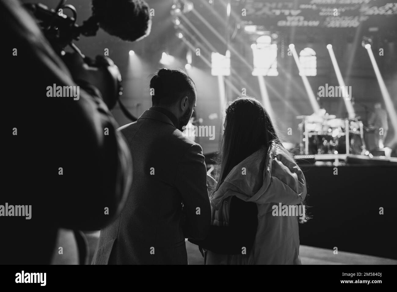 Ukrainian Band Antytila performing in Lviv on 25th December 2022 Stock ...