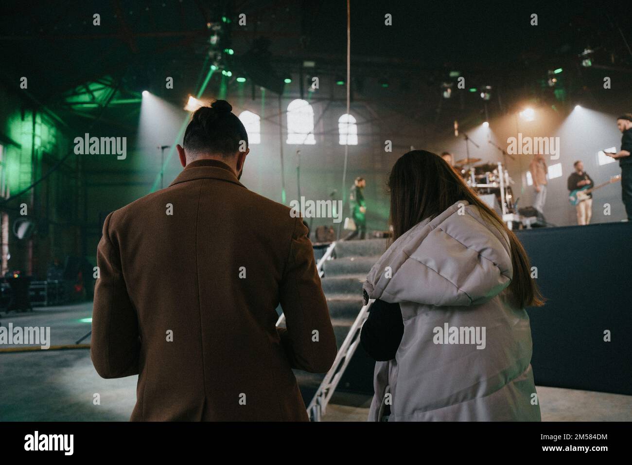 Ukrainian Band Antytila performing in Lviv on 25th December 2022 Stock ...