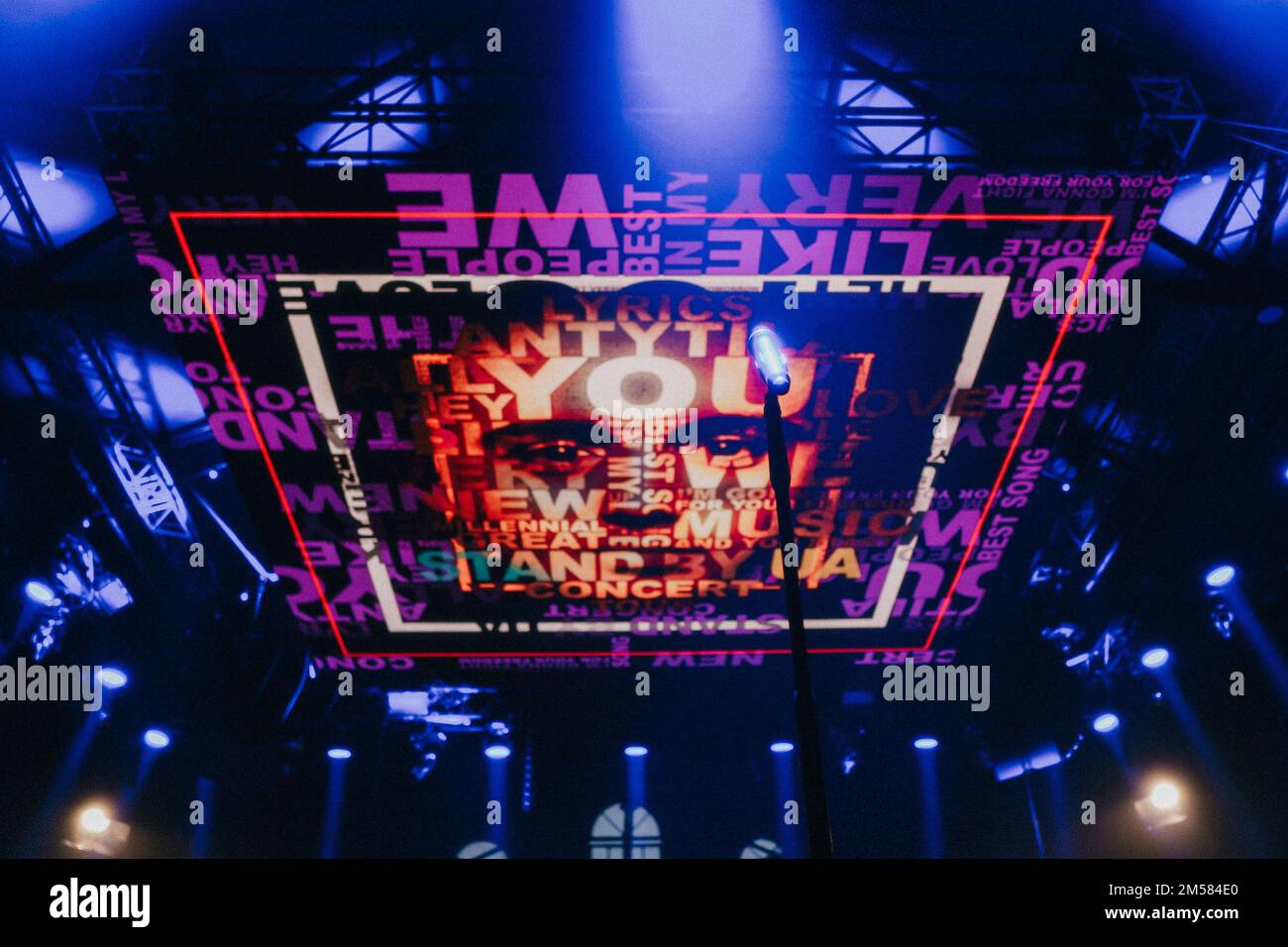 Ukrainian Band Antytila performing in Lviv on 25th December 2022 Stock ...