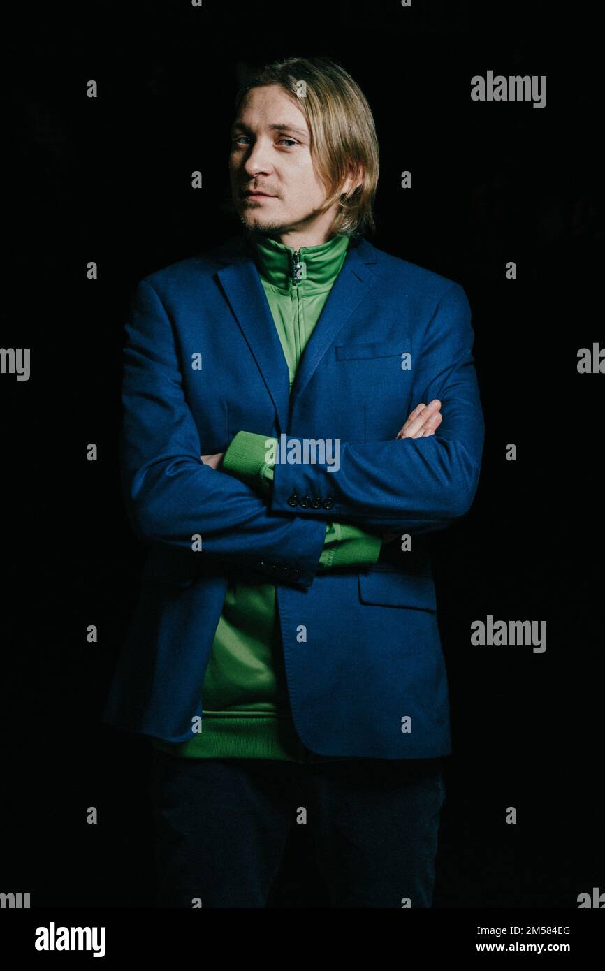 Ukrainian Band Antytila performing in Lviv on 25th December 2022 Stock ...