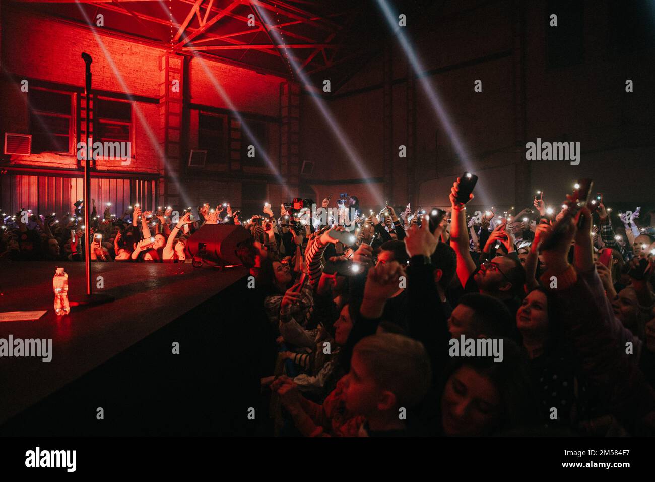 Ukrainian Band Antytila performing in Lviv on 25th December 2022 Stock ...