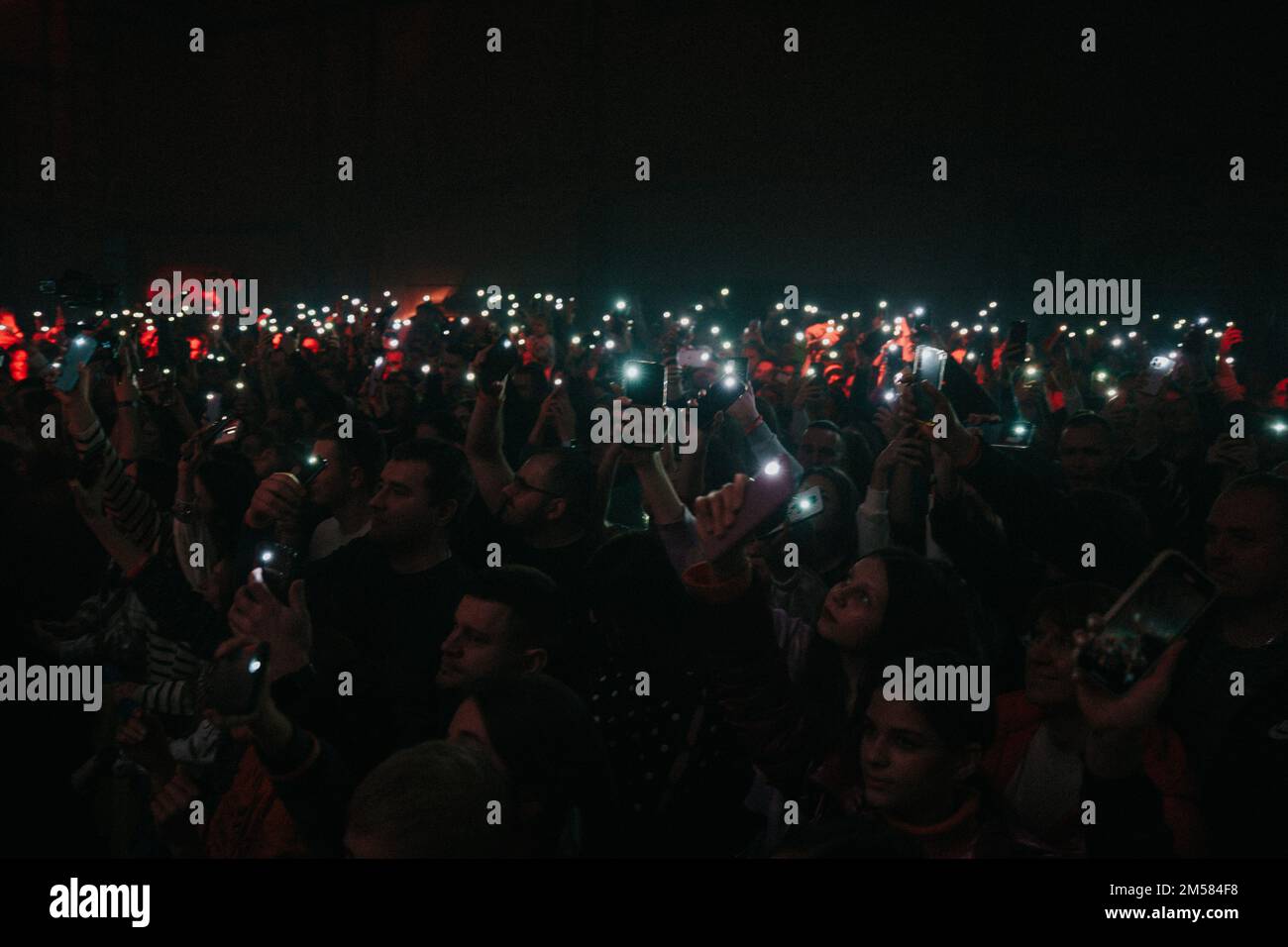 Ukrainian Band Antytila performing in Lviv on 25th December 2022 Stock ...
