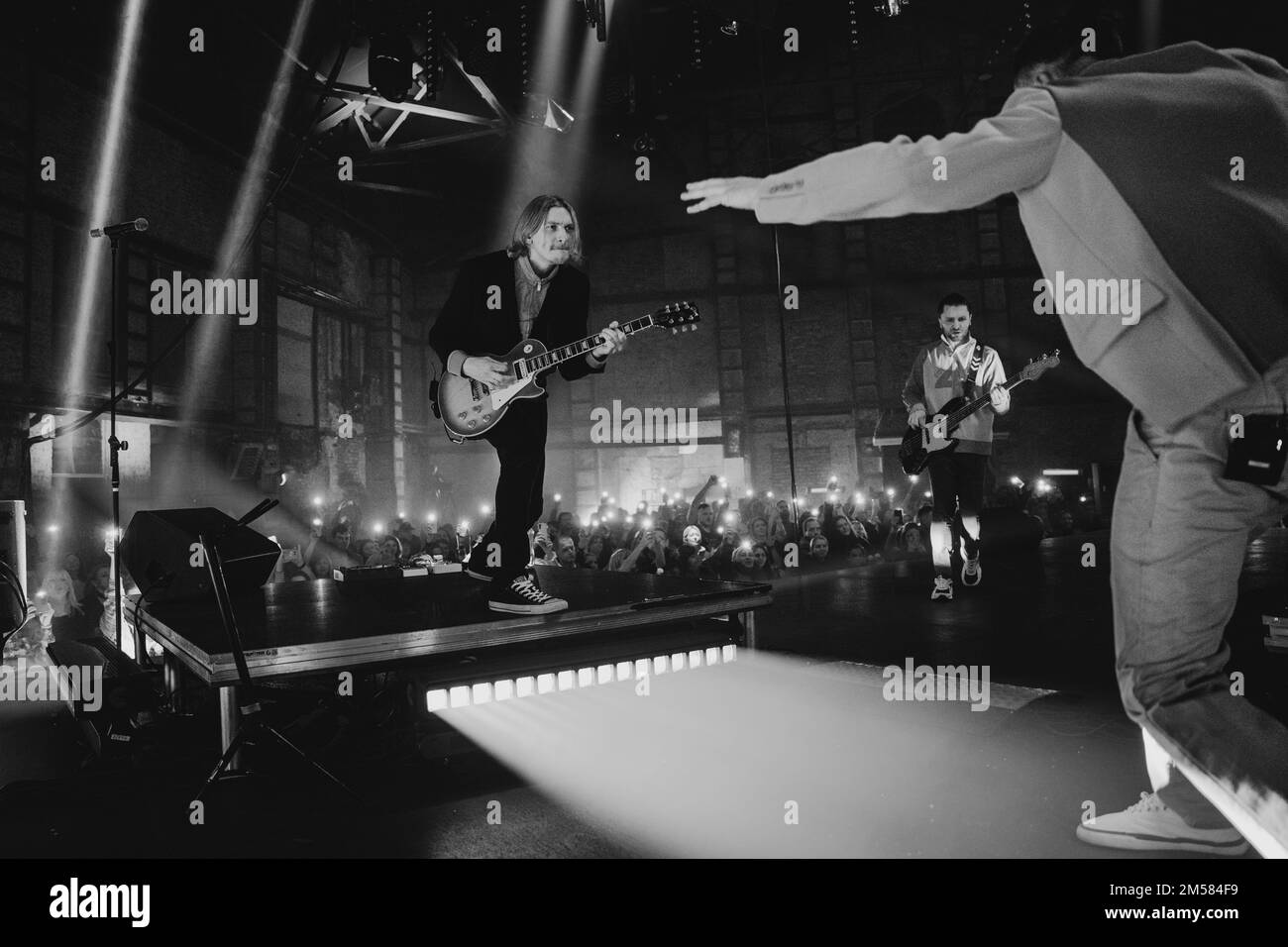 Ukrainian Band Antytila performing in Lviv on 25th December 2022 Stock ...