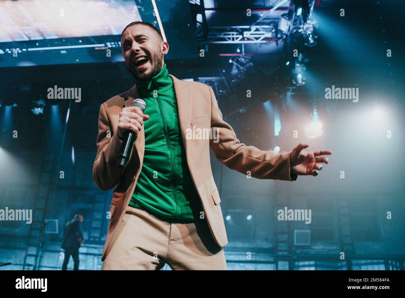 Ukrainian Band Antytila performing in Lviv on 25th December 2022 Stock ...