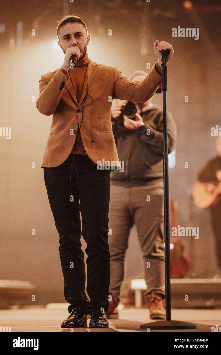 Ukrainian Band Antytila performing in Lviv on 25th December 2022 Stock ...