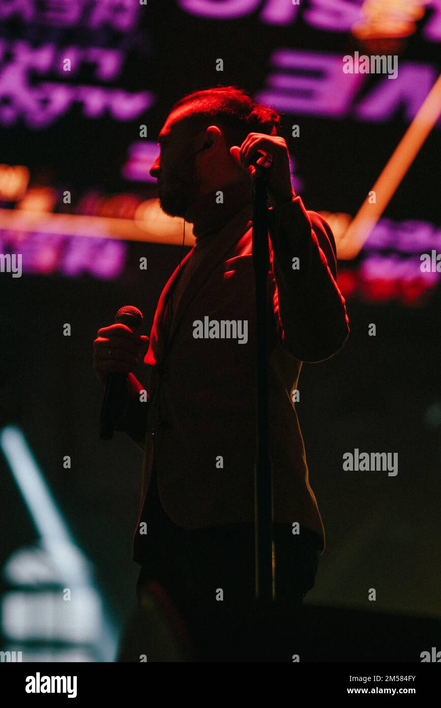 Ukrainian Band Antytila performing in Lviv on 25th December 2022 Stock ...