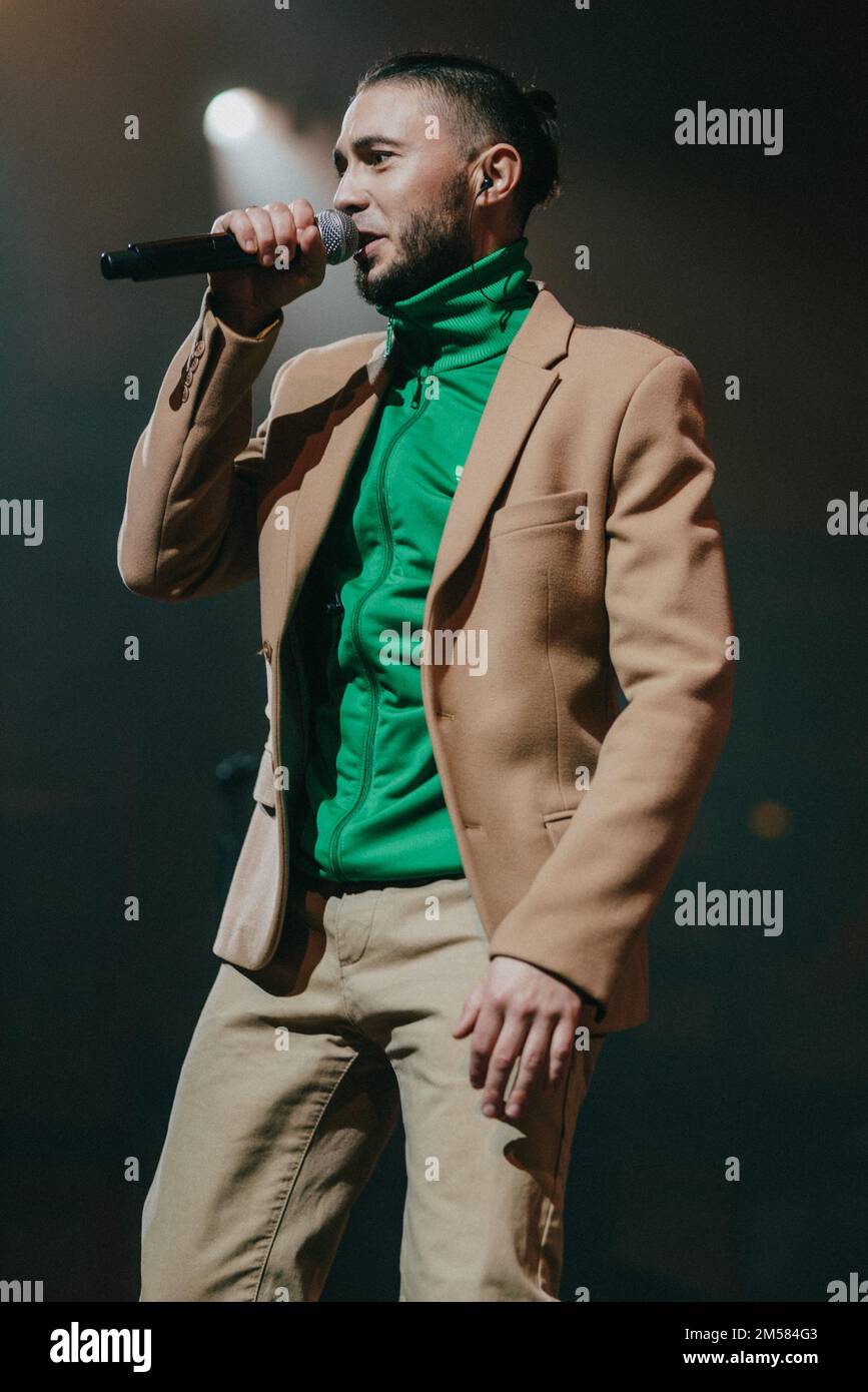 Ukrainian Band Antytila performing in Lviv on 25th December 2022 Stock ...