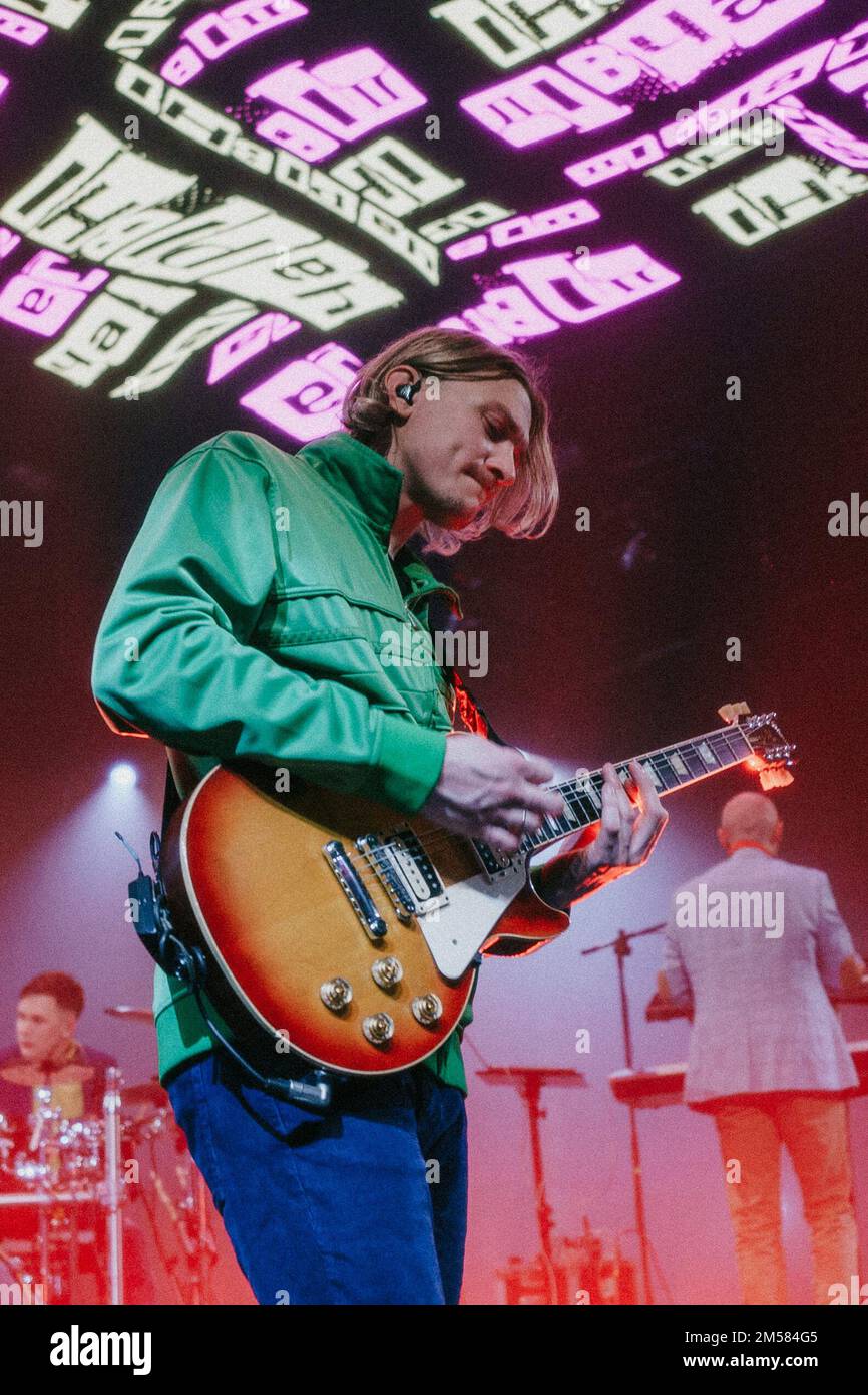 Ukrainian Band Antytila performing in Lviv on 25th December 2022 Stock ...