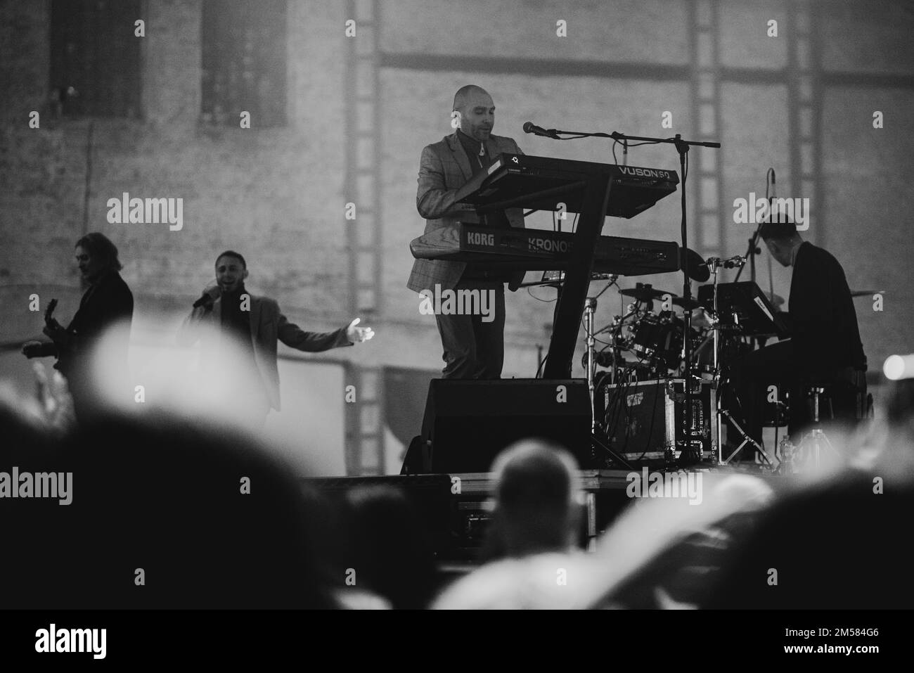 Ukrainian Band Antytila performing in Lviv on 25th December 2022 Stock ...