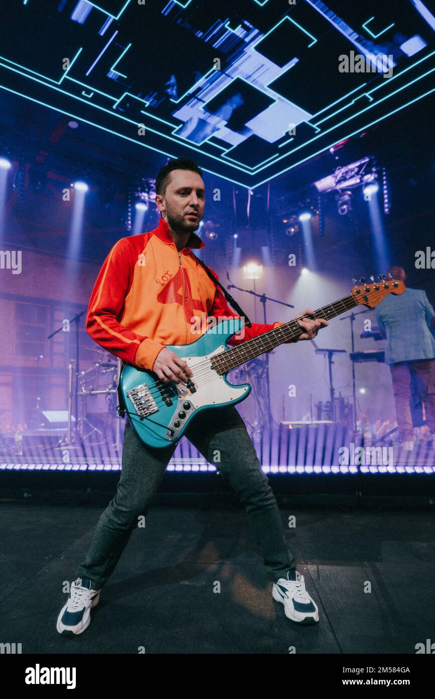 Ukrainian Band Antytila performing in Lviv on 25th December 2022 Stock ...