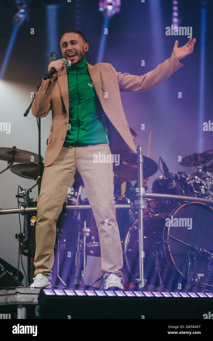 Ukrainian Band Antytila performing in Lviv on 25th December 2022 Stock ...