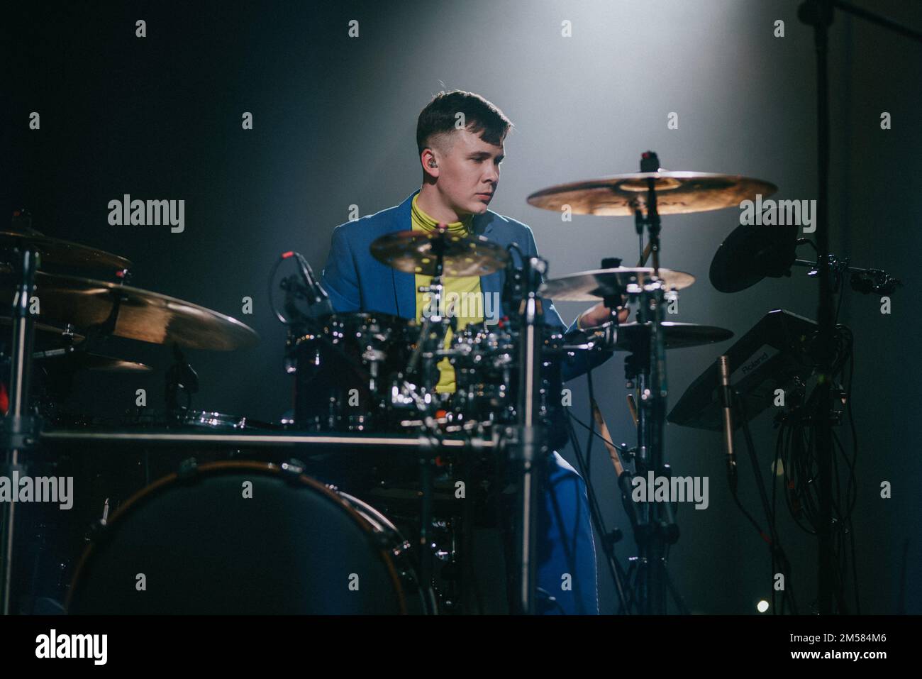 Ukrainian Band Antytila performing in Lviv on 25th December 2022 Stock ...