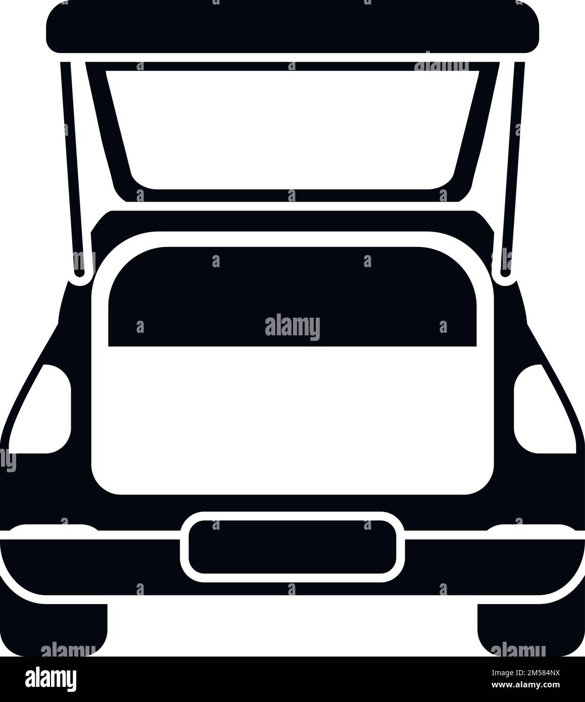 Car trunk bag Black and White Stock Photos & Images - Alamy