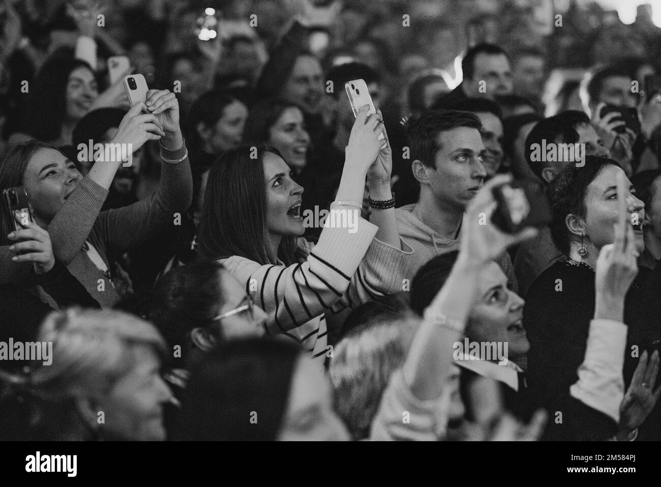 Ukrainian Band Antytila performing in Lviv on 25th December 2022 Stock ...