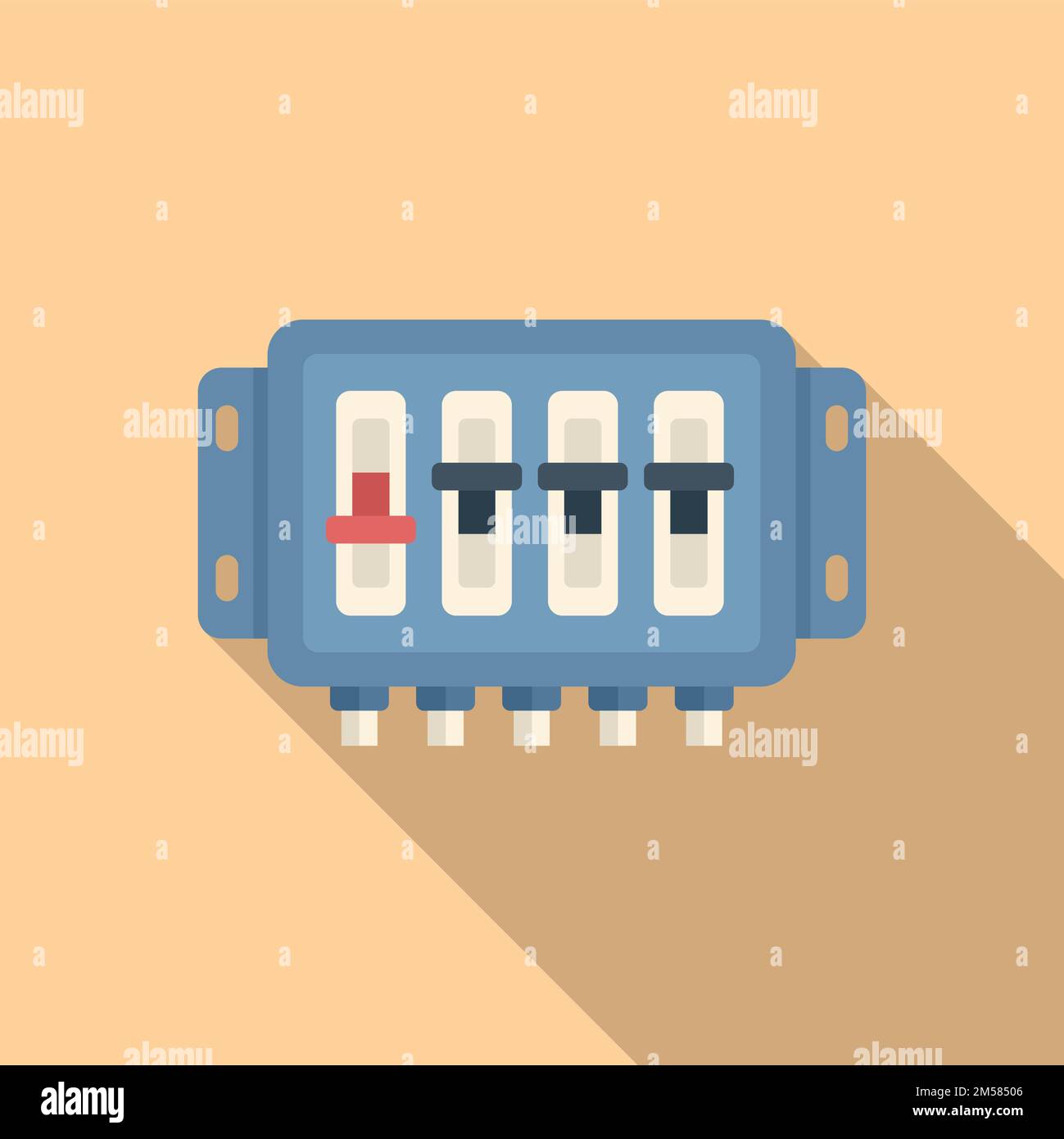 Electrical junction box Stock Vector Images - Alamy