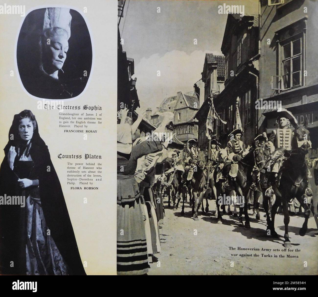 FRANCOISE ROSAY and FLORA ROBSON in SARABAND FOR DEAD LOVERS 1948 ...