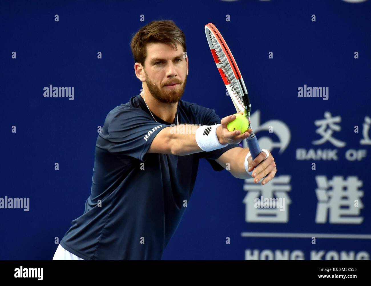 South African-born British professional tennis player Cameron Norrie ...