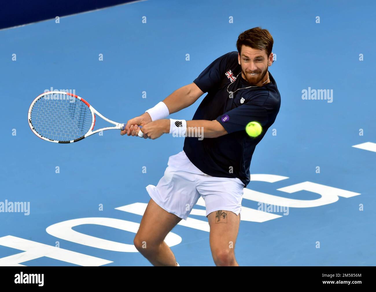 South African-born British professional tennis player Cameron Norrie ...