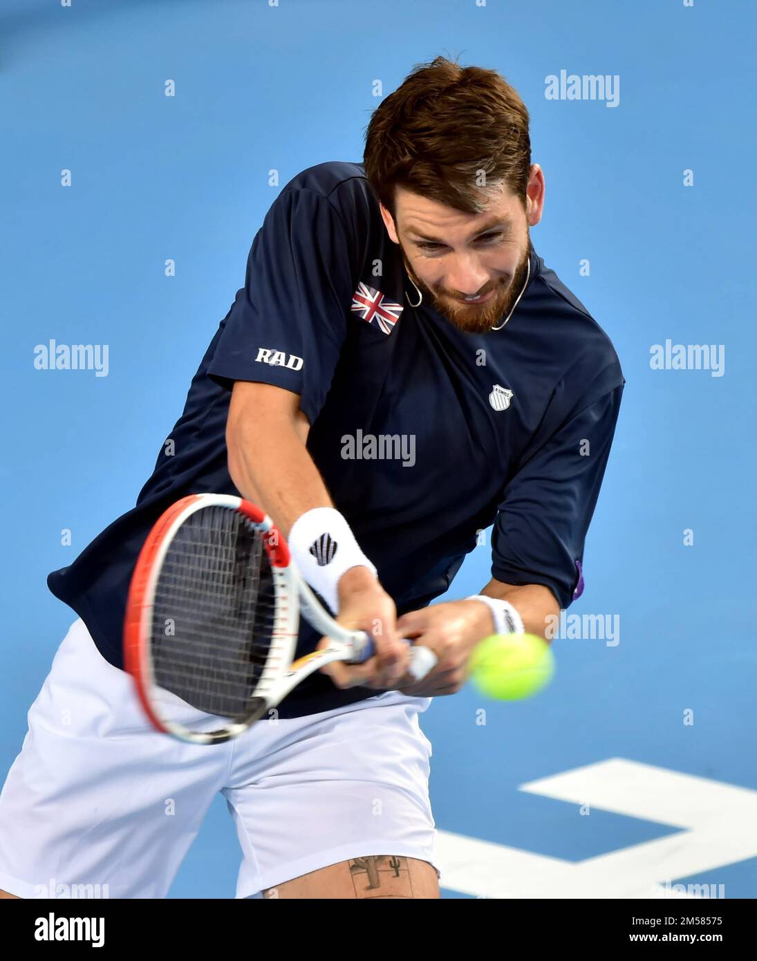 South African-born British professional tennis player Cameron Norrie ...