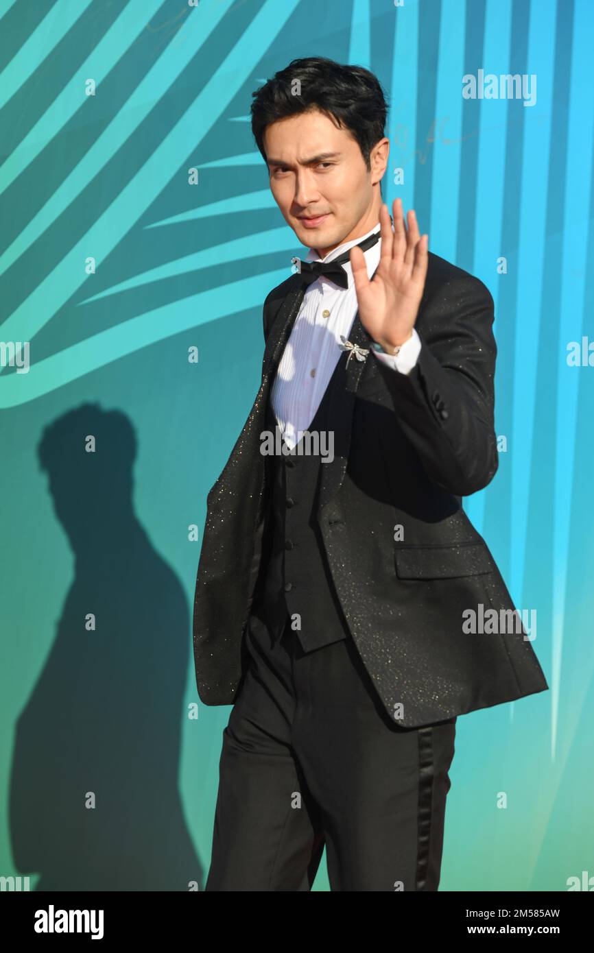 Chinese actor and supermodel Gao Weiguang attended the red carpet for ...