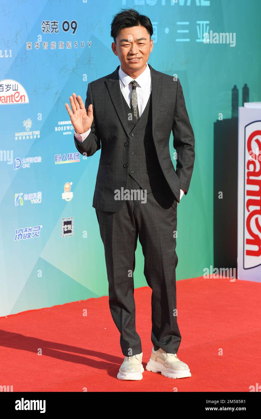 Chinese actor, martial artist and director Wang Baoqiang attended the red carpet for the closing ...