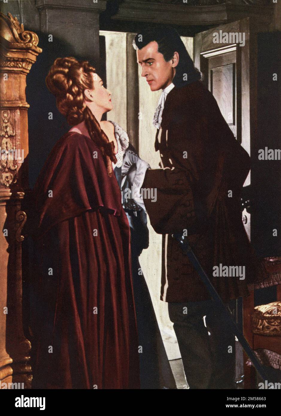 JOAN GREENWOOD and STEWART GRANGER in SARABAND FOR DEAD LOVERS 1948 ...