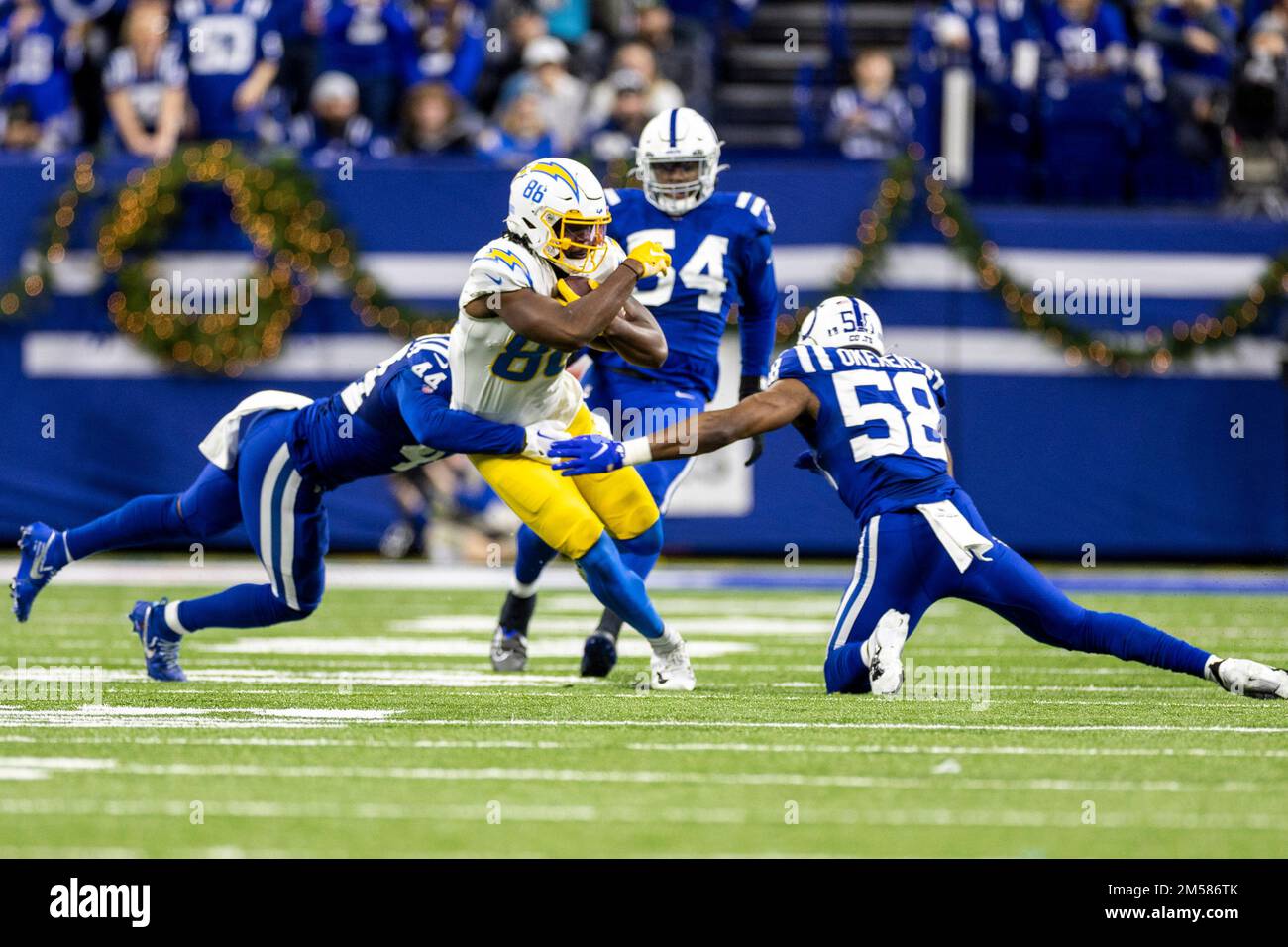 Indianapolis, Indiana, USA. 26th Dec, 2022. Los Angeles Chargers wide ...