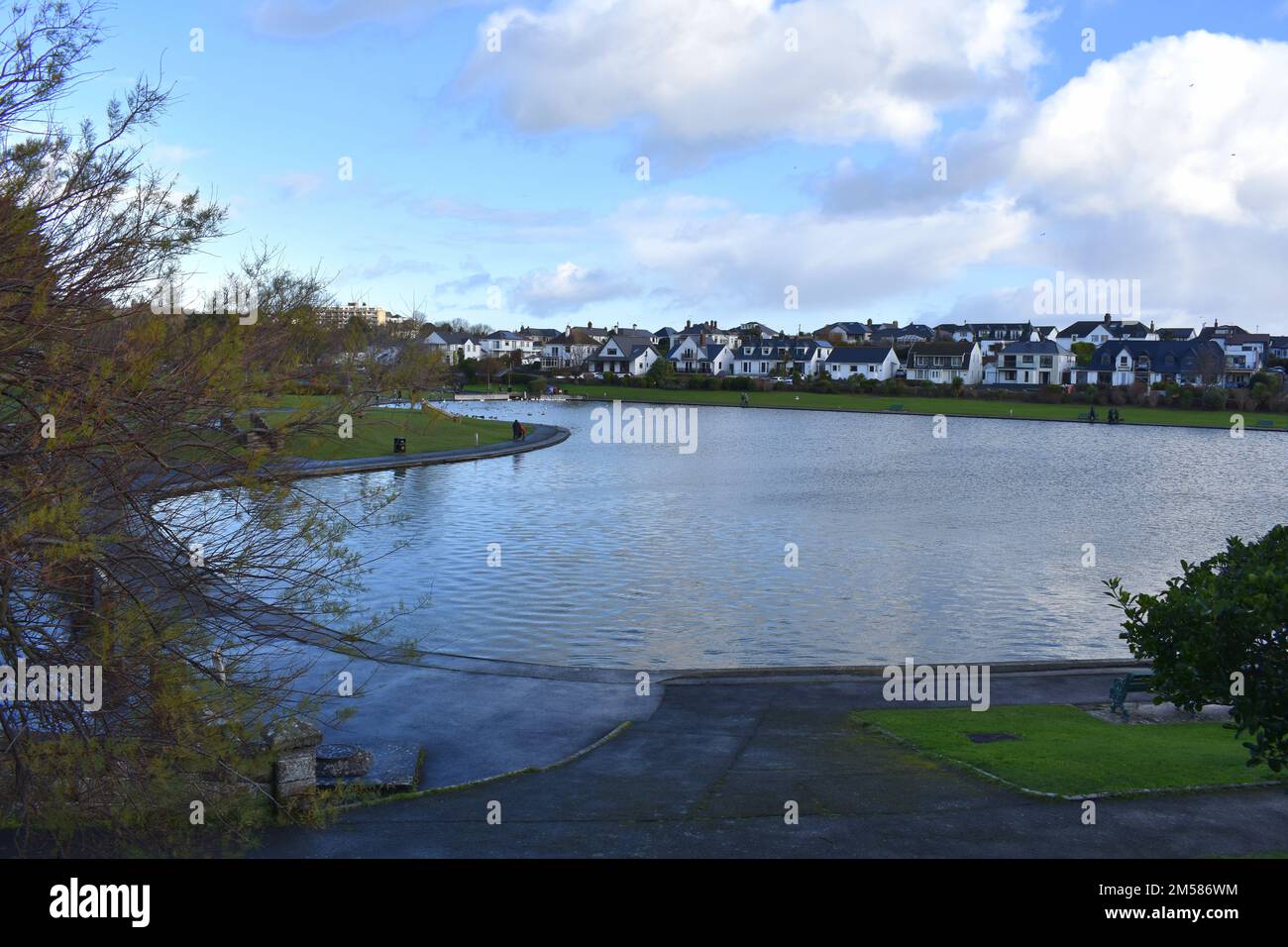 Marine Lake, Cold Knap, Barry, South Wales Stock Photo - Alamy