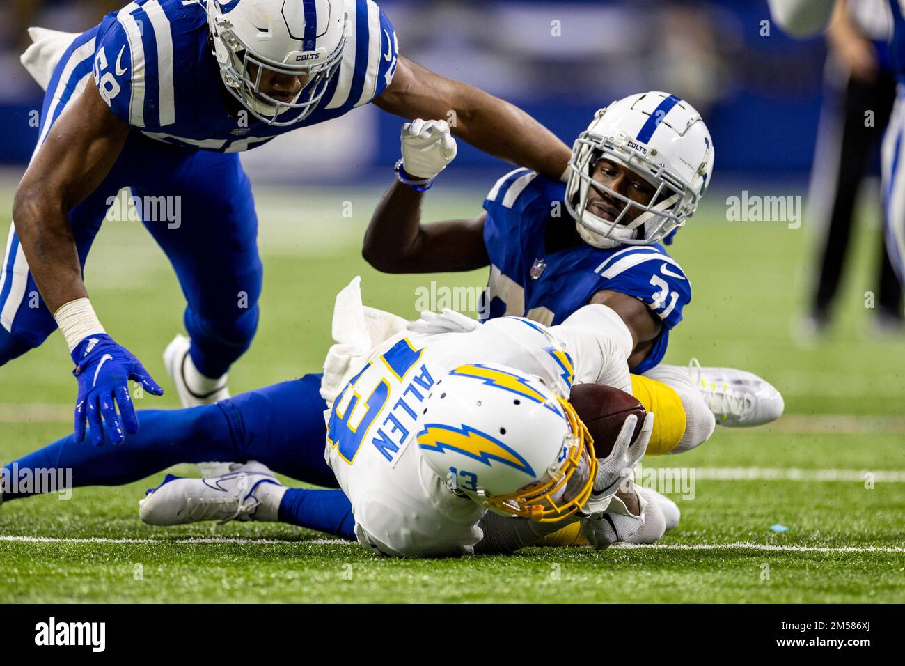 Indianapolis, Indiana, USA. 26th Dec, 2022. Los Angeles Chargers wide ...