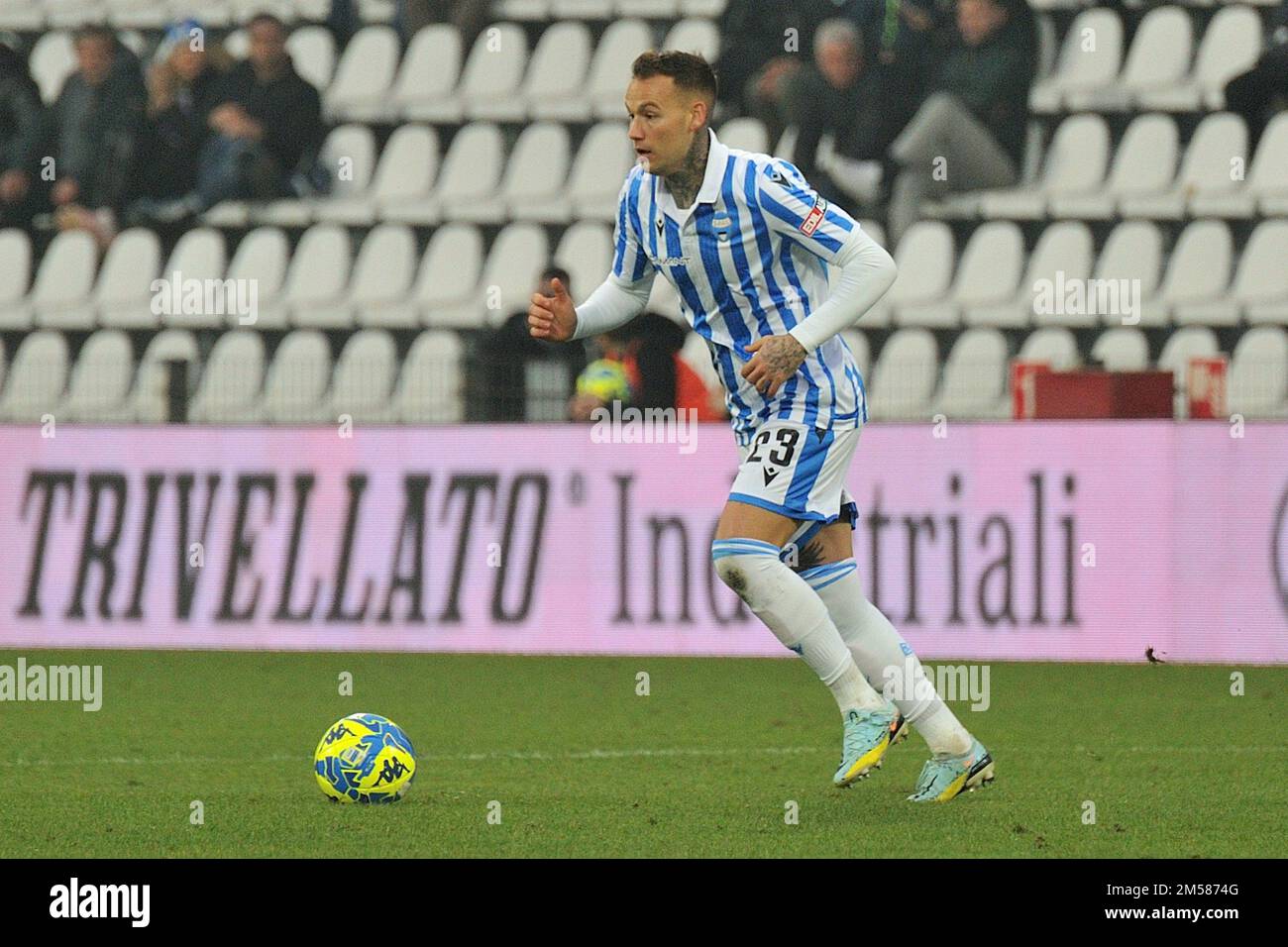 Paolo Mazza stadium, Ferrara, Italy, December 26, 2022, Alessandro ...