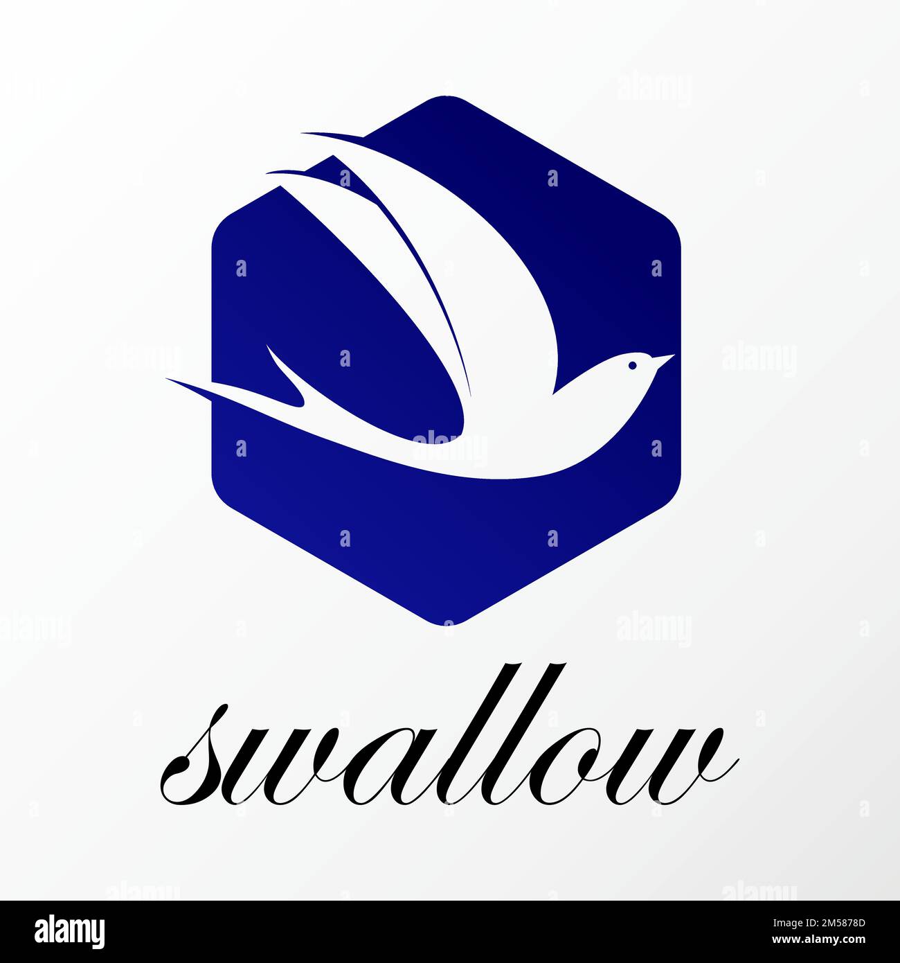 Graceful bird Stock Vector Images - Alamy