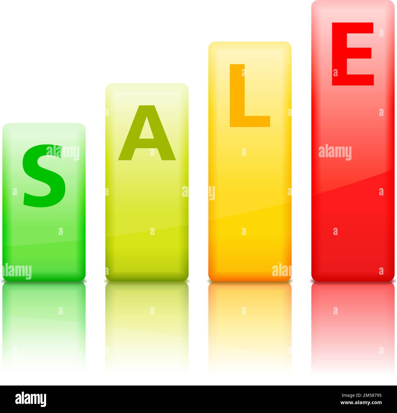 Sale Graph, vector eps10 illustration Stock Vector Image & Art - Alamy