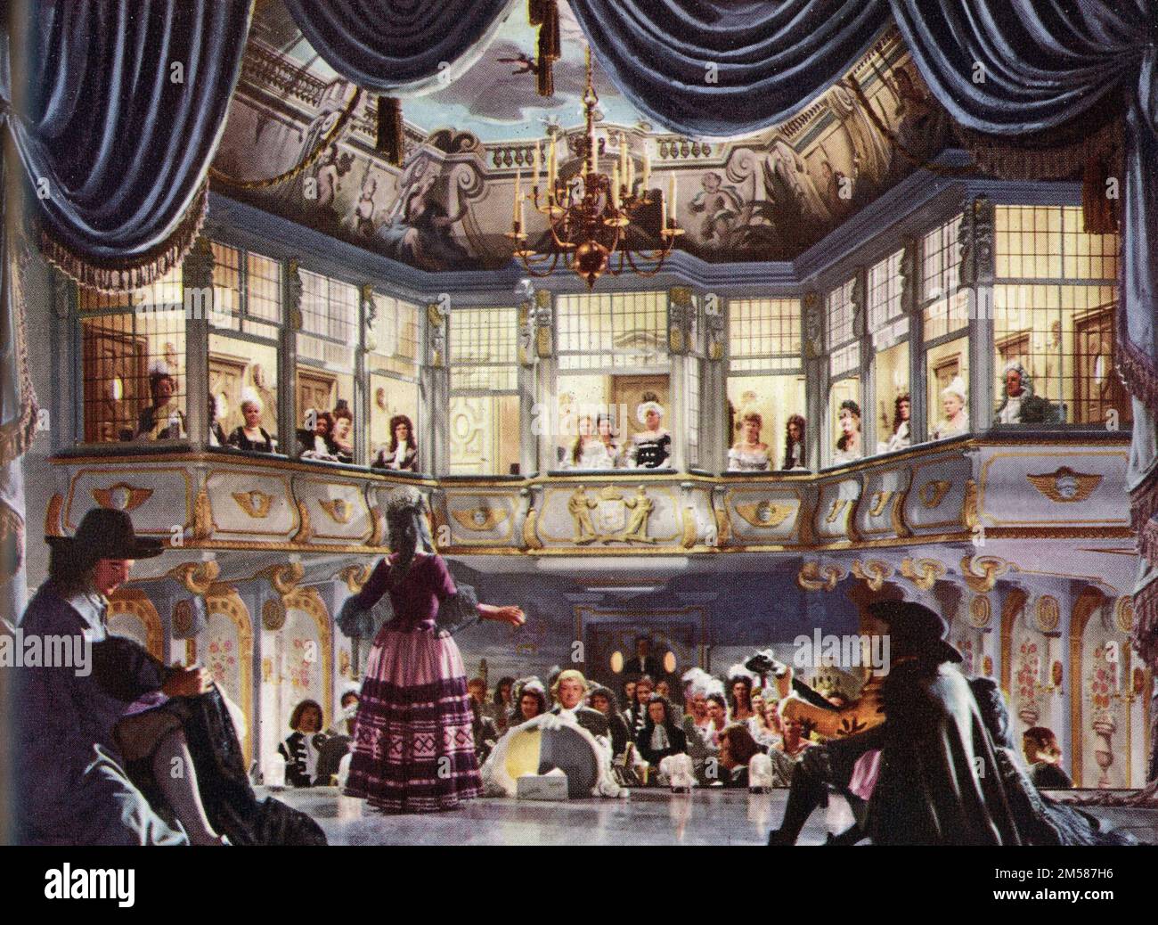 The Saraband sung in Court Theatre in Hanover in SARABAND FOR DEAD ...