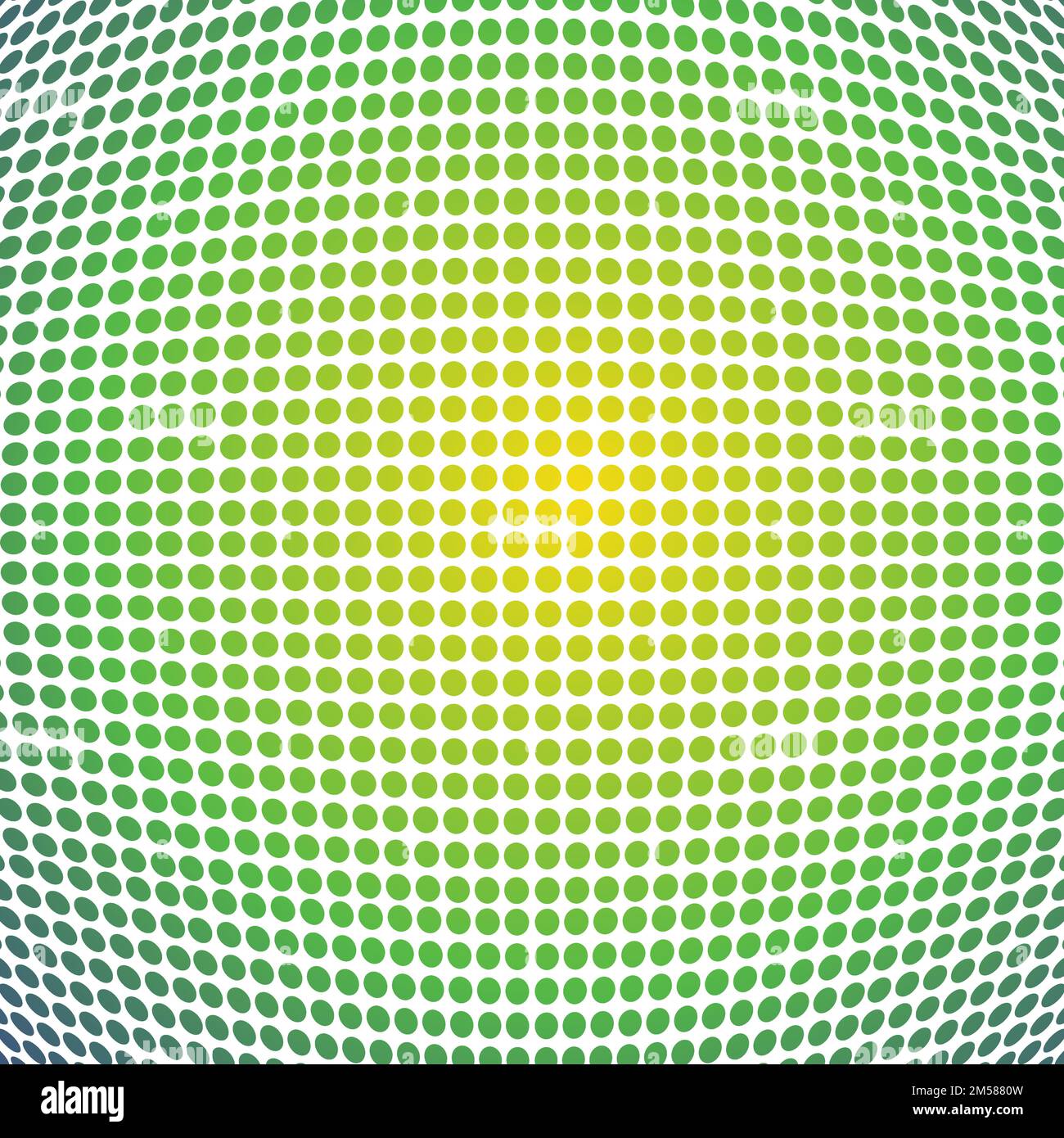 Green retro pop art background with dots; circles background Stock ...