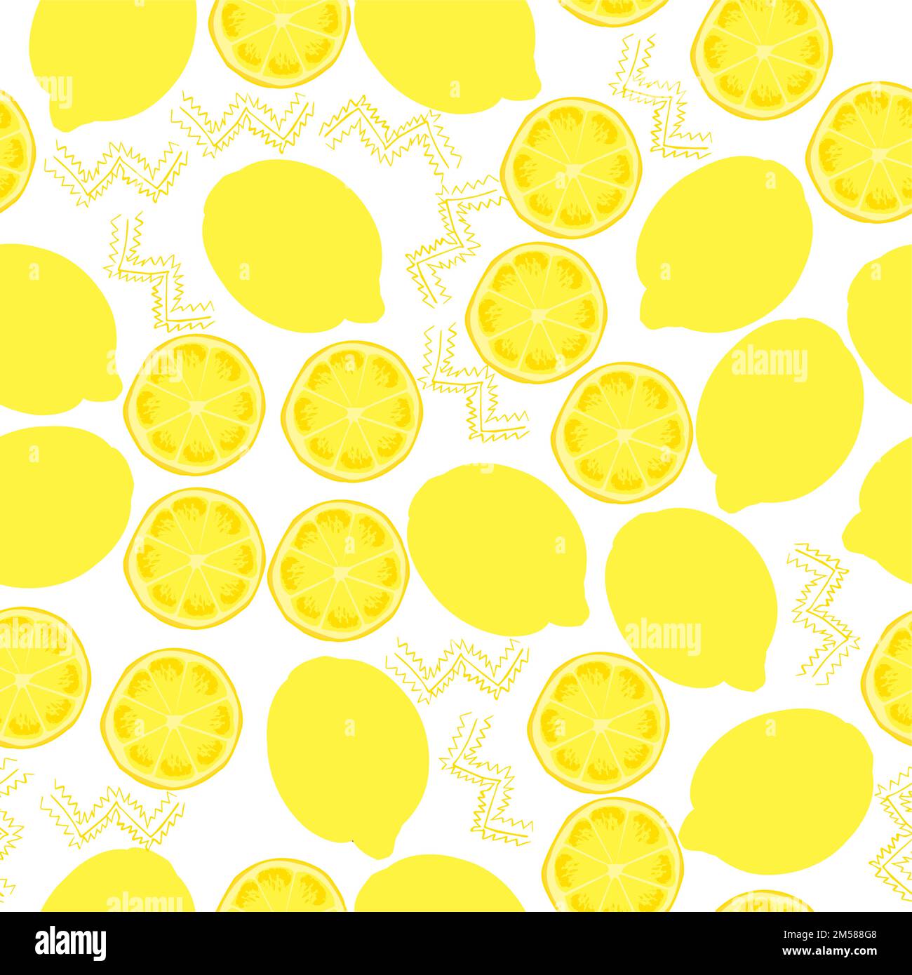 Raw organic yellow lemons Stock Vector Images - Alamy