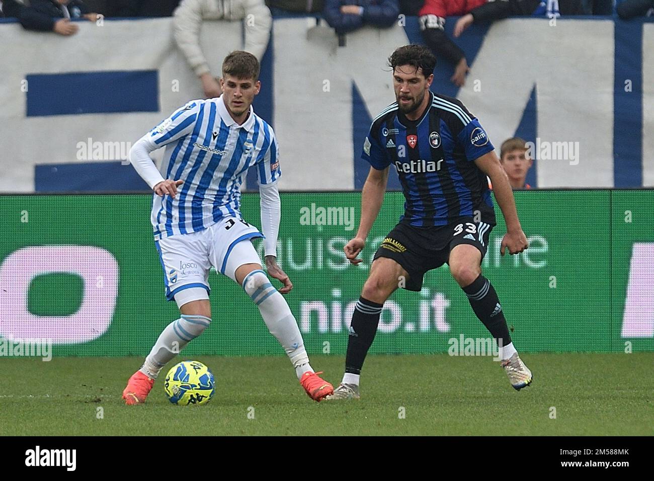 Paolo Mazza stadium, Ferrara, Italy, December 26, 2022, Fabio Maistro ...