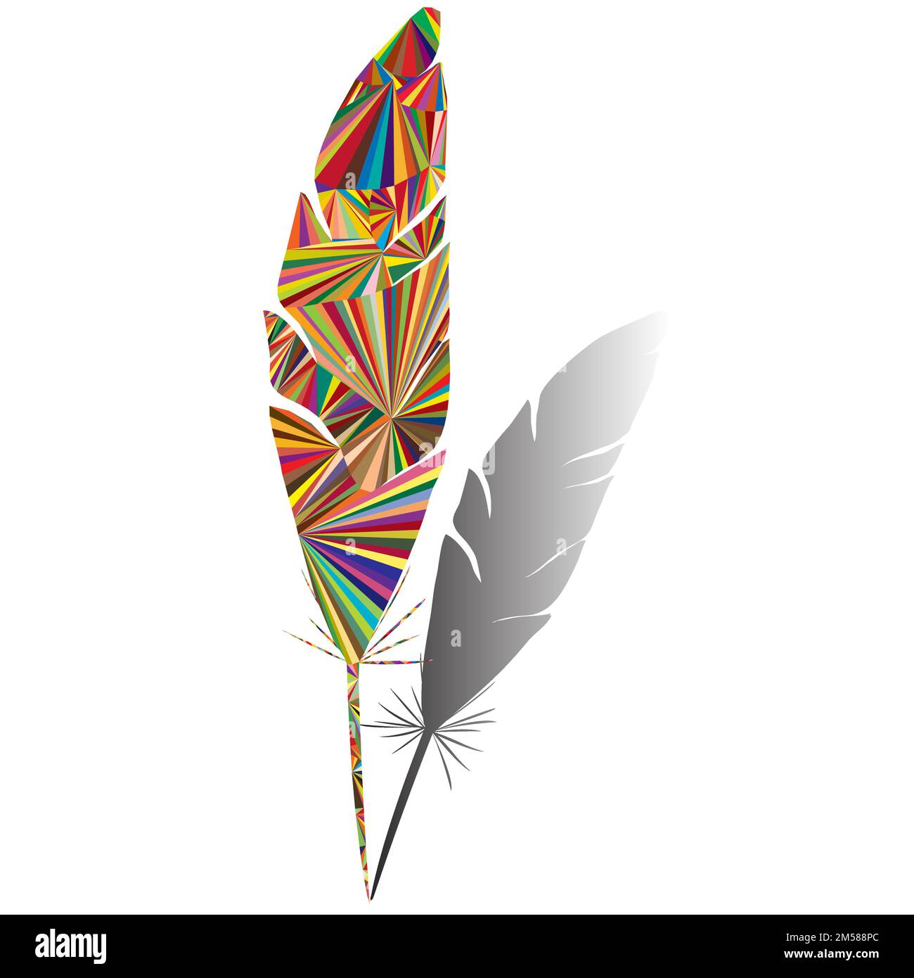 Abstract Feathers