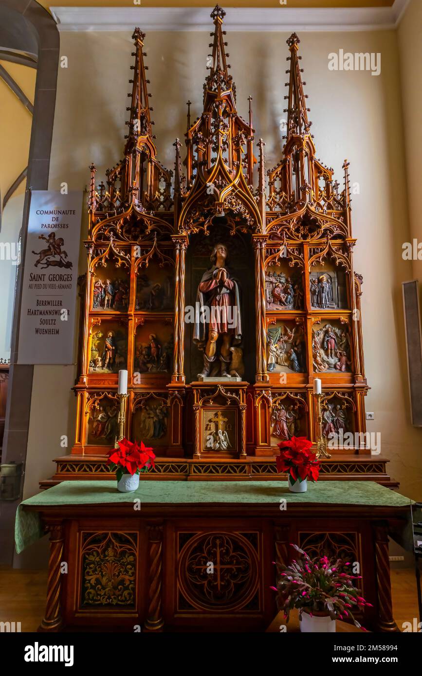 Altar of saint wendelin hi-res stock photography and images - Alamy