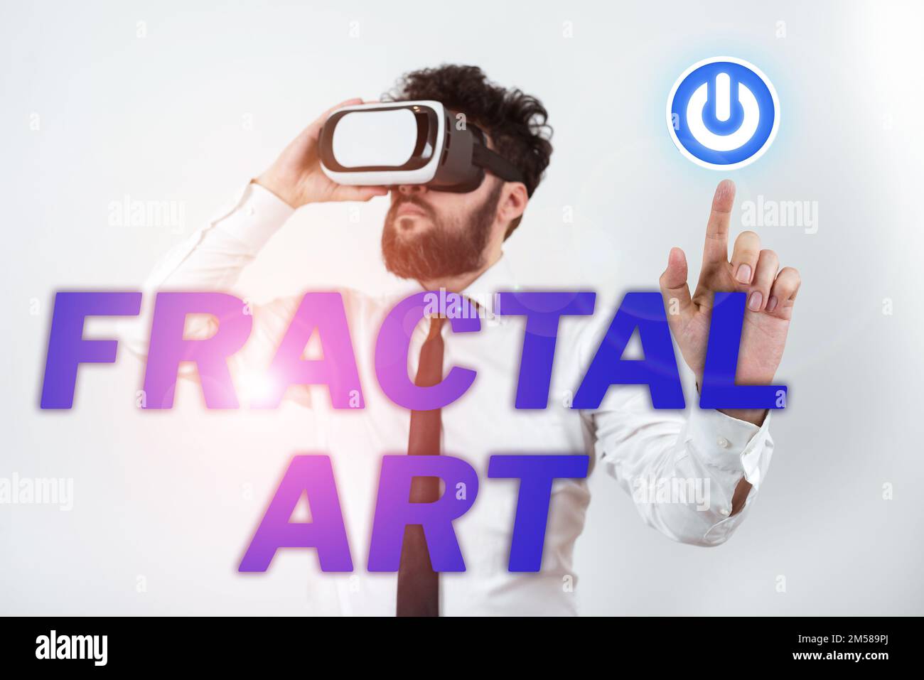 Conceptual caption Fractal Art. Concept meaning the place or section of ...